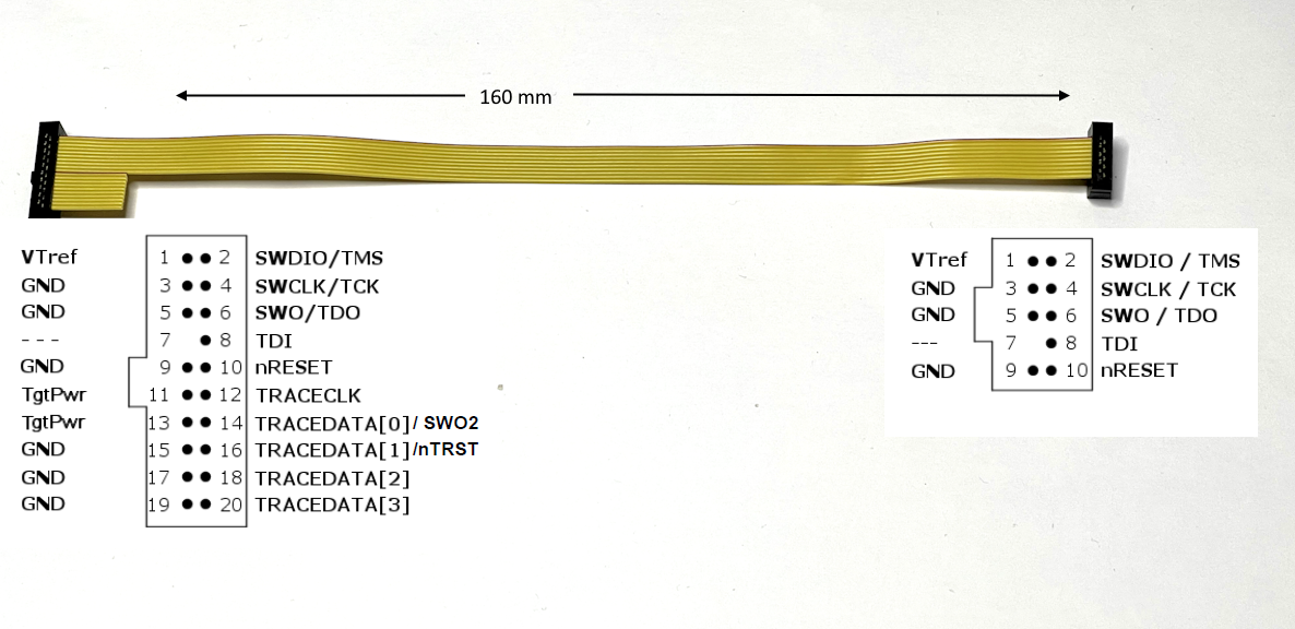 Shotech Steffen Hofmann - Debug cable Adapter I-jet® MIPI-20 cable to ...