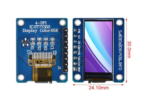Shotech Steffen Hofmann - TFT 0.96" LCD Display Module 160x80 IPS ...